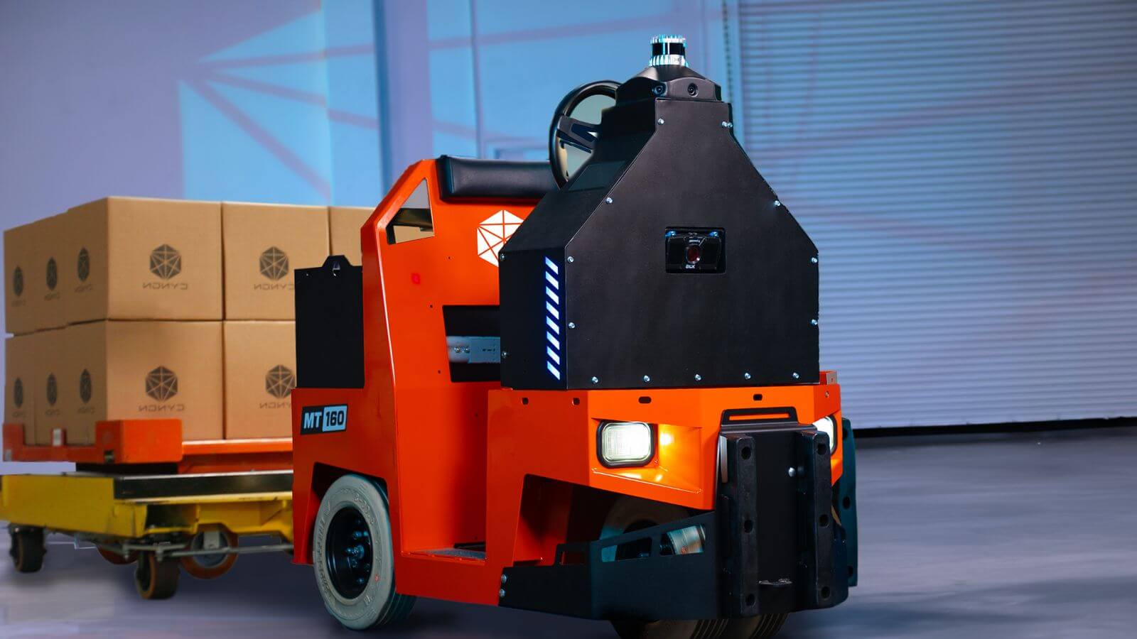 Cyngn Reveals First Footage of AI-Powered Autonomous Motrec Tugger